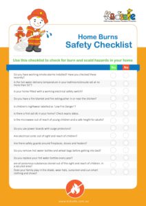 Burn-safe-checklist-v3 | kidsafe Australia
