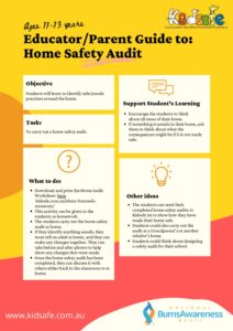 Educator_Home safety audit | kidsafe Australia