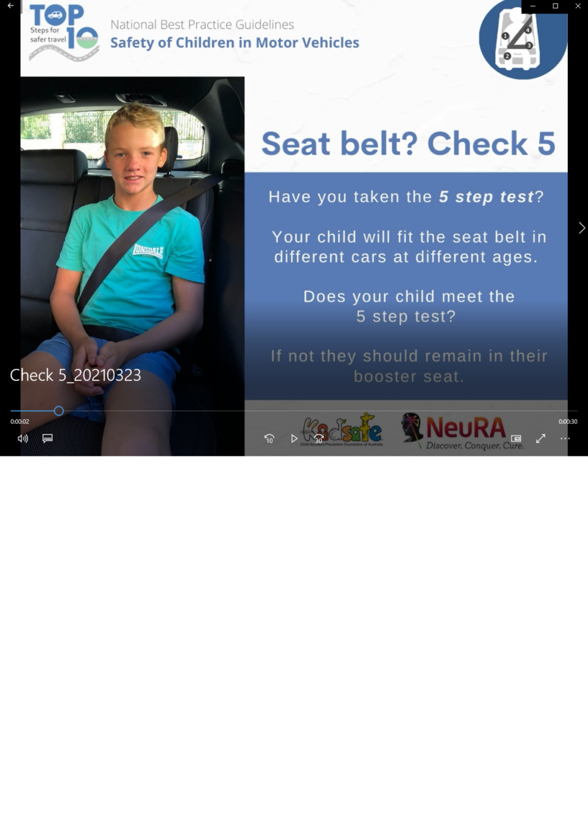 6 | kidsafe Australia